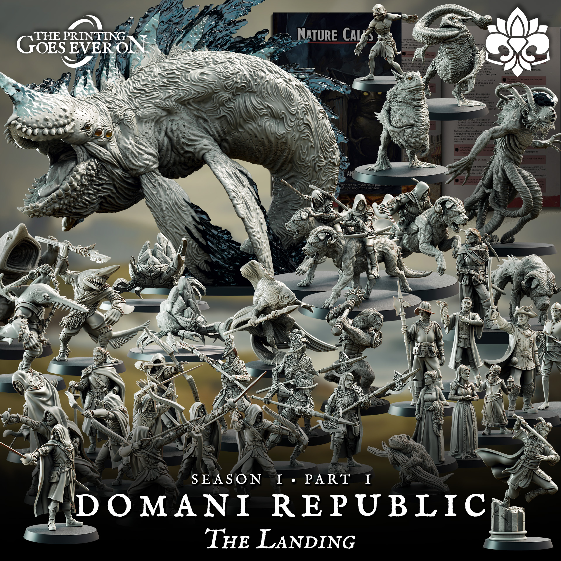 Exclusive Domani Republic - Part 1 - The Landing - Complete Bundle STL ...