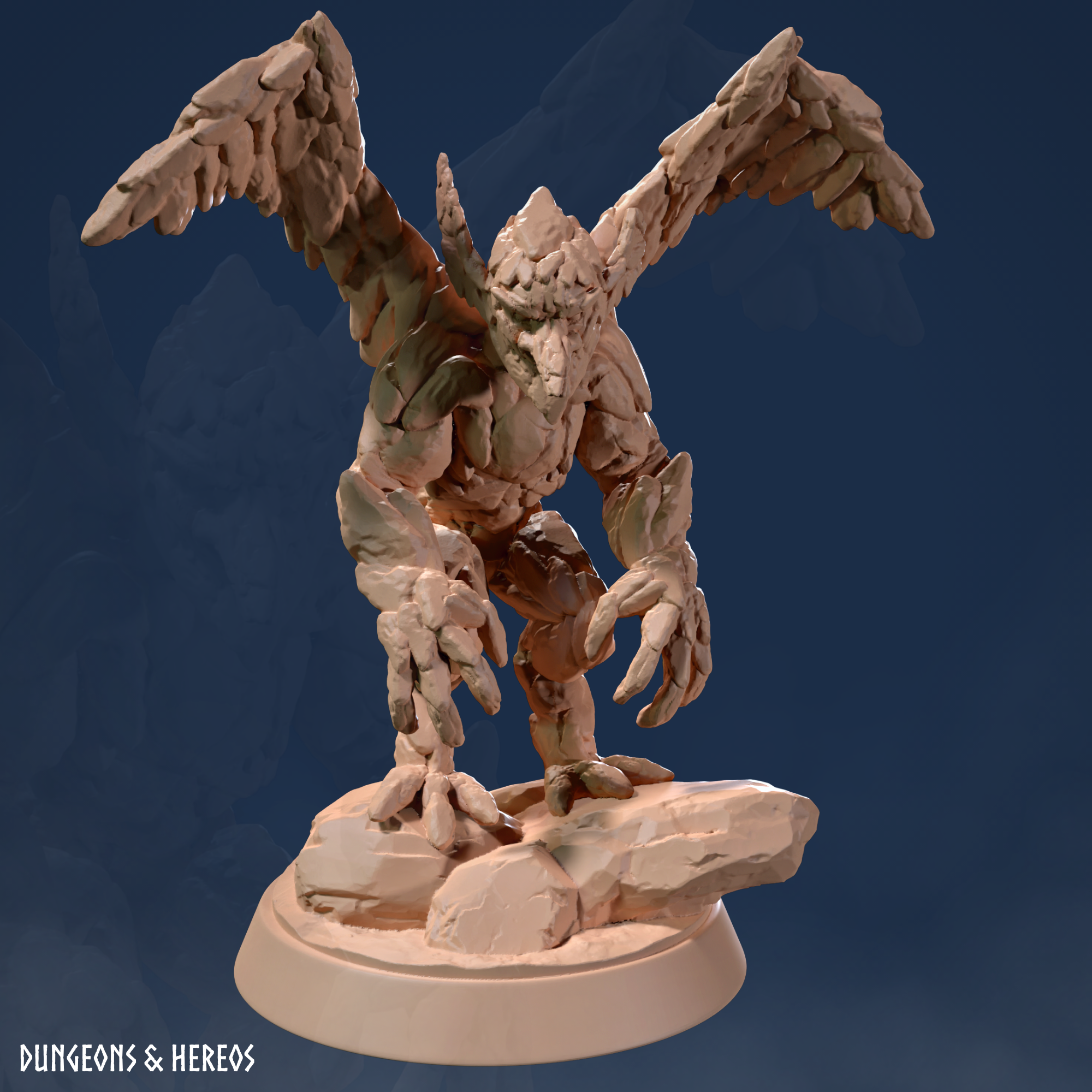 Exclusive Mephit Miniature Bundle | Air Mephit, Earth Mephit, Fire ...