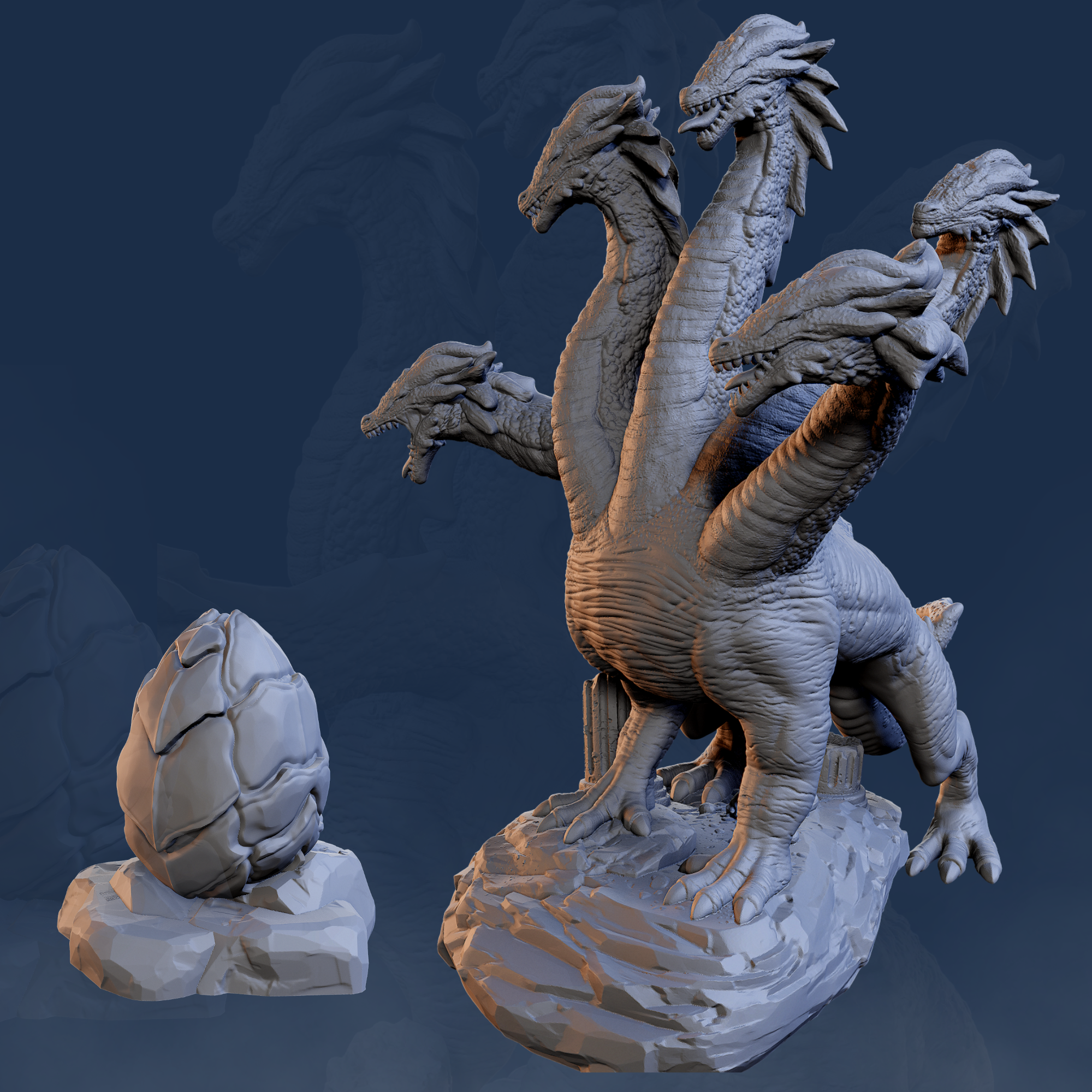 Exclusive D&D Miniature Monster Bundle (33 Models) Fantasy STL ...