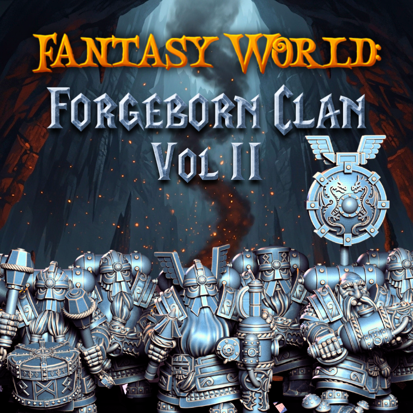 Exclusive Fantasy World: Forgeborn Clan Vol II Bundle STL Product ...