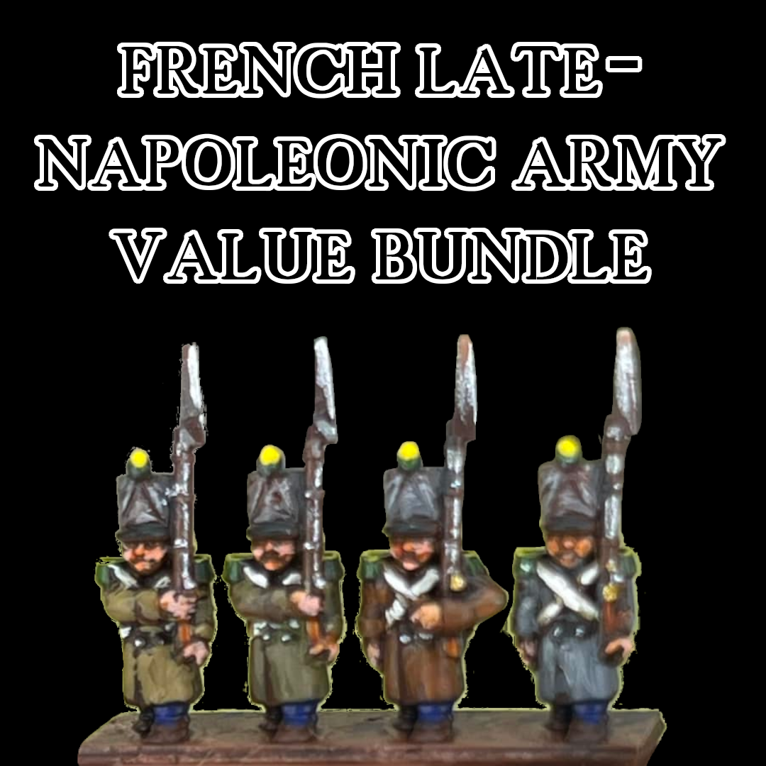 Exclusive French Late Napoleonic Army Value Bundle STL Product Bundle ...