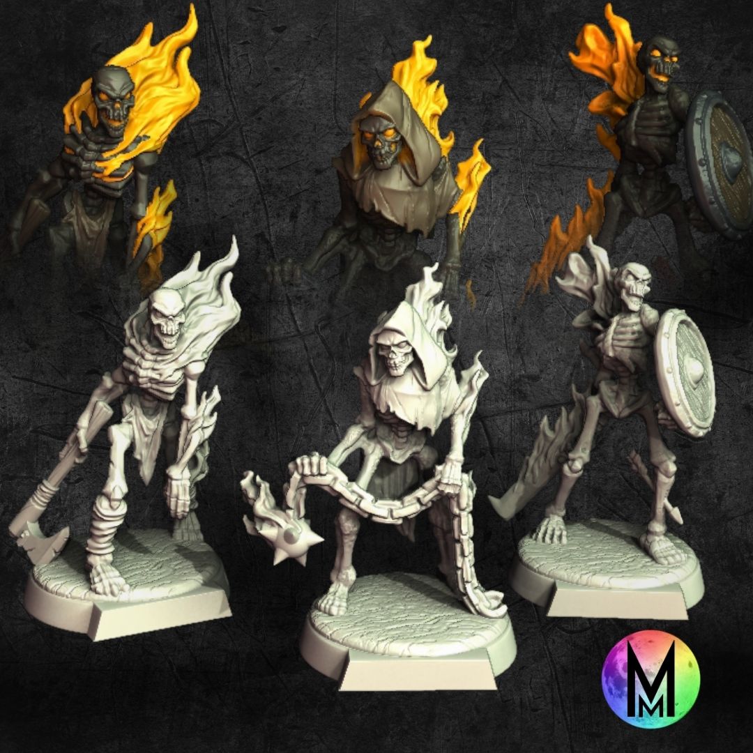Exclusive Skeleton mega bundle - skeleton infantry, skeleton archers ...