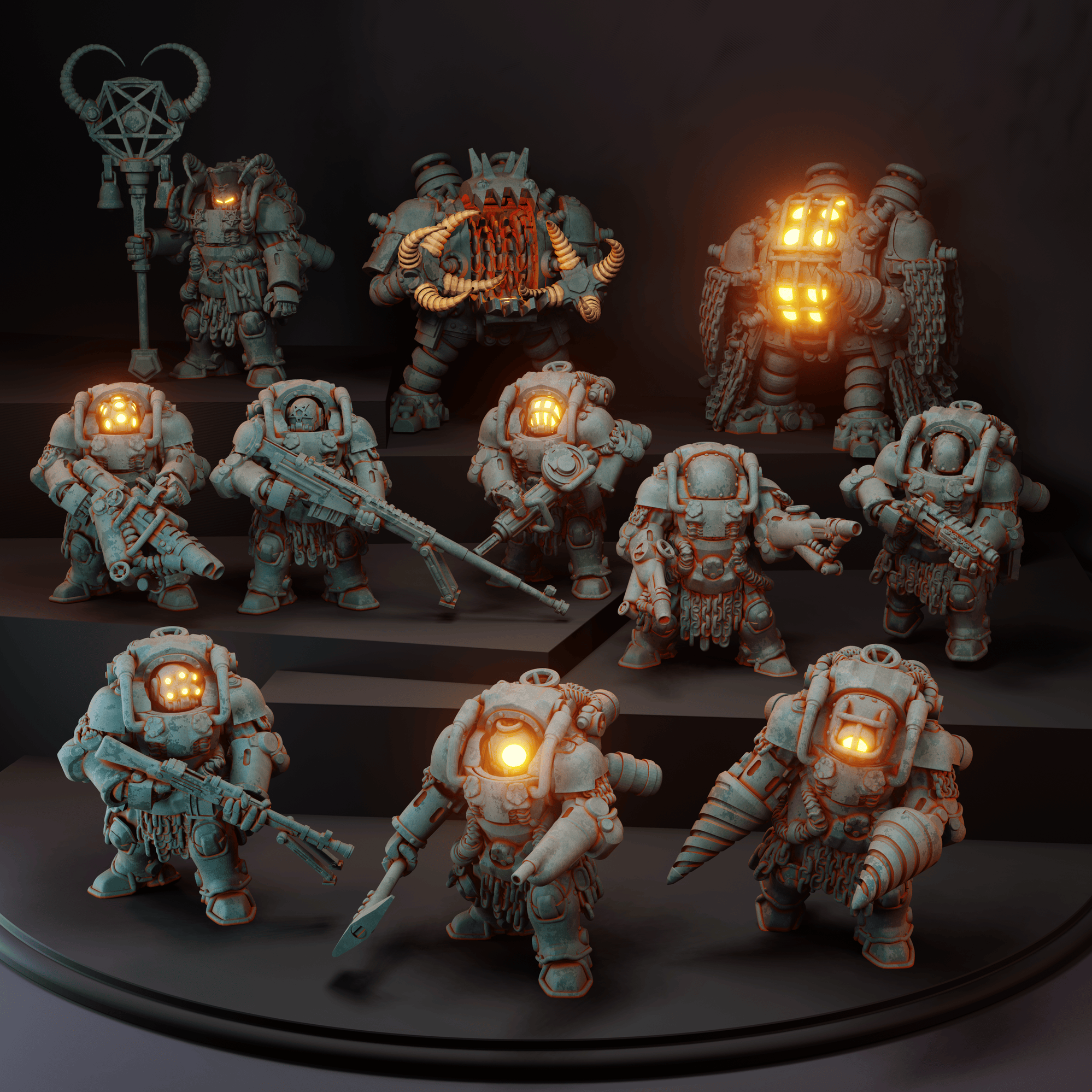 Exclusive Heretic nautical raiders force bundle STL Product Bundle by ...