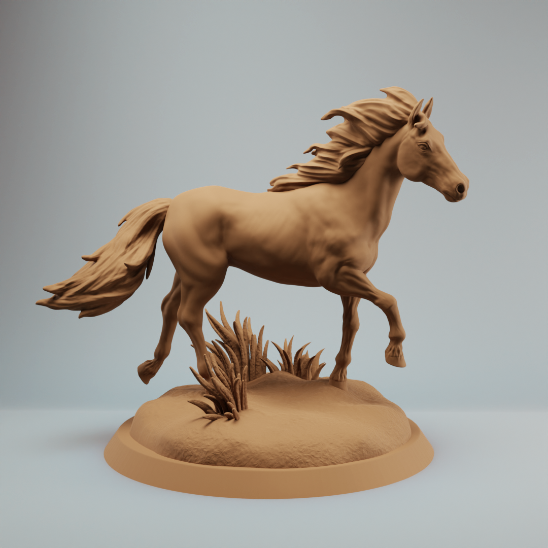 Exclusive Horse Stallion Bundle - Pre supported STL Product Bundle by Vulcan Forge Miniatures