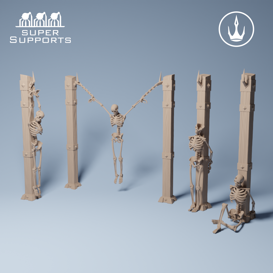 Exclusive Human skeleton poses (1-20) STL Product Bundle by The King of ...