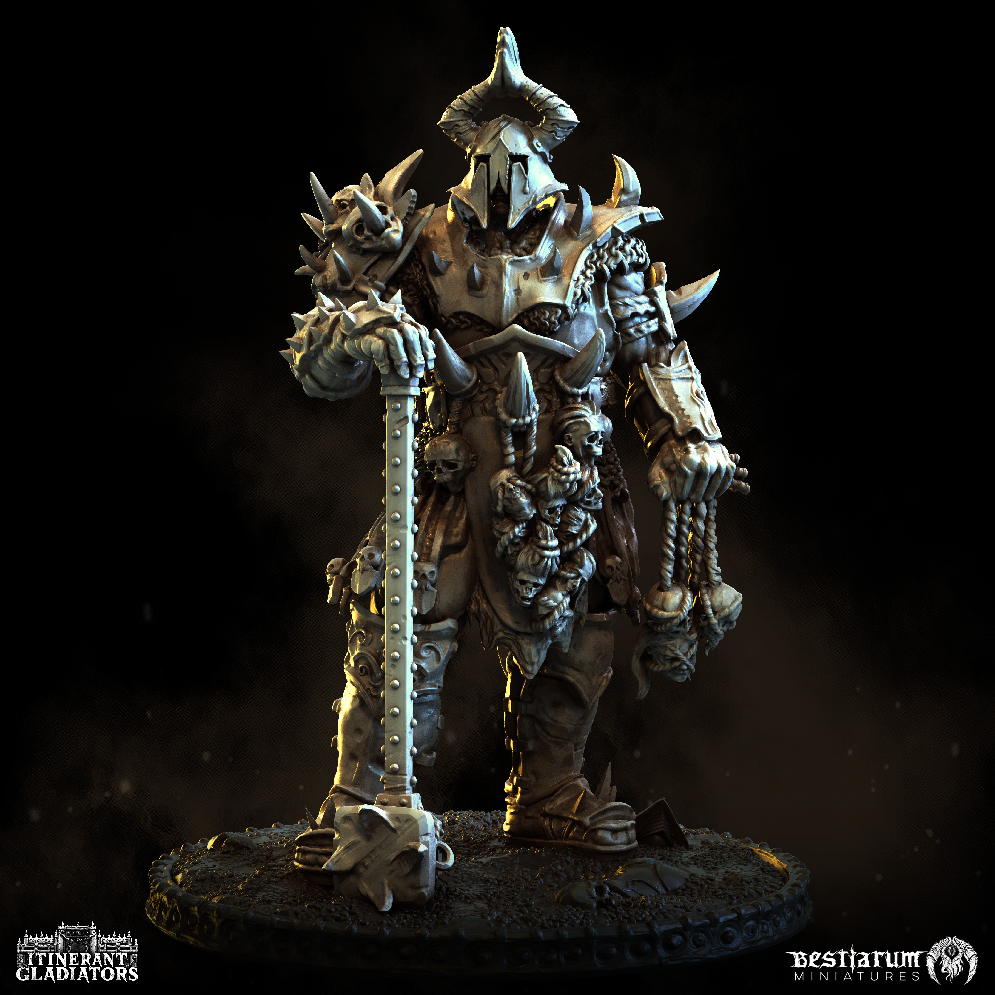 Exclusive Itinerant Gladiators STL Product Bundle by Bestiarum Miniatures