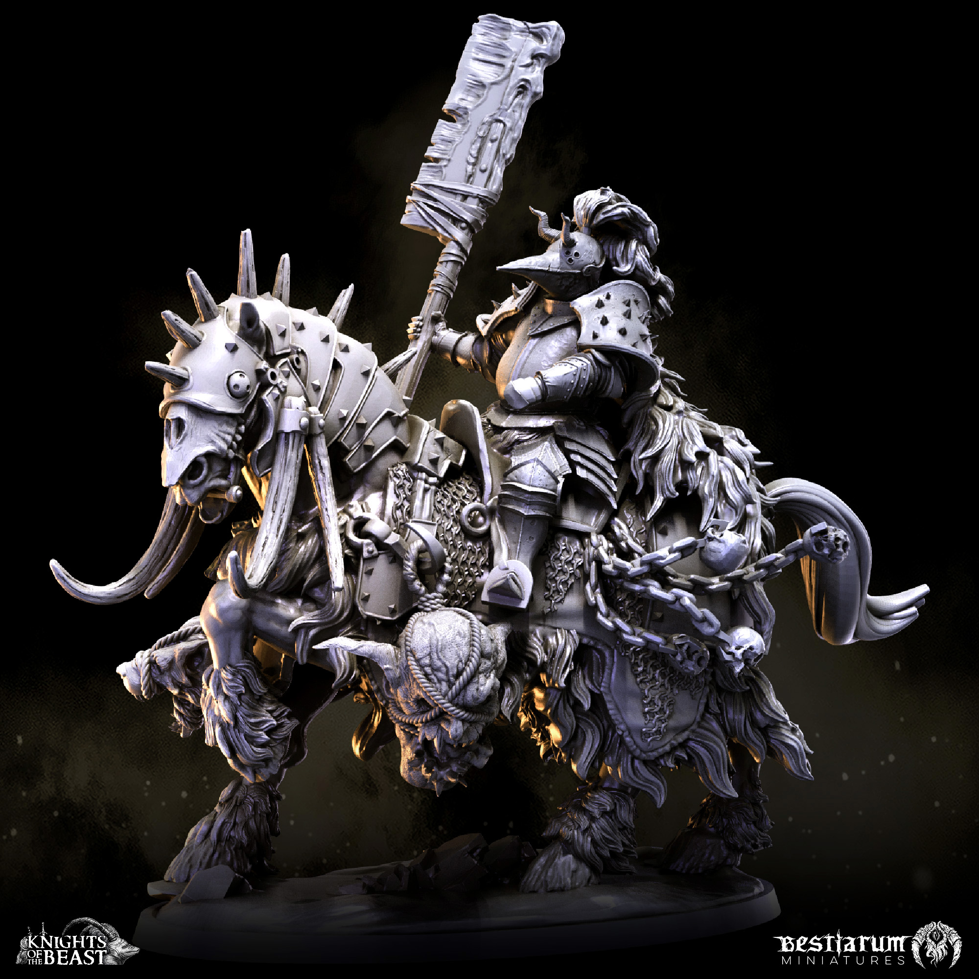 Exclusive Knights of the Beast - Part 1 | Chaos Warrior STL Product ...