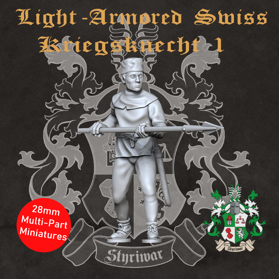 Exclusive Late Medieval Light-Armored Swiss Mercenary-Unit-Kit ...