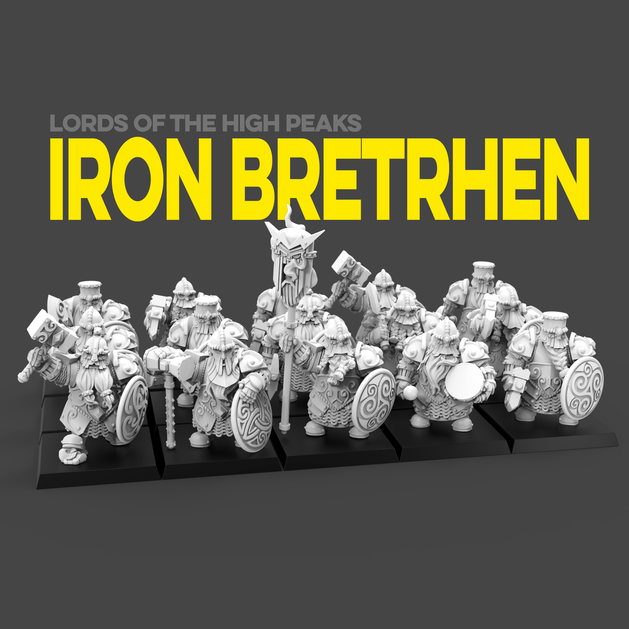 Exclusive Iron Brotherhood STL Product Bundle by Durgin Paint Forge