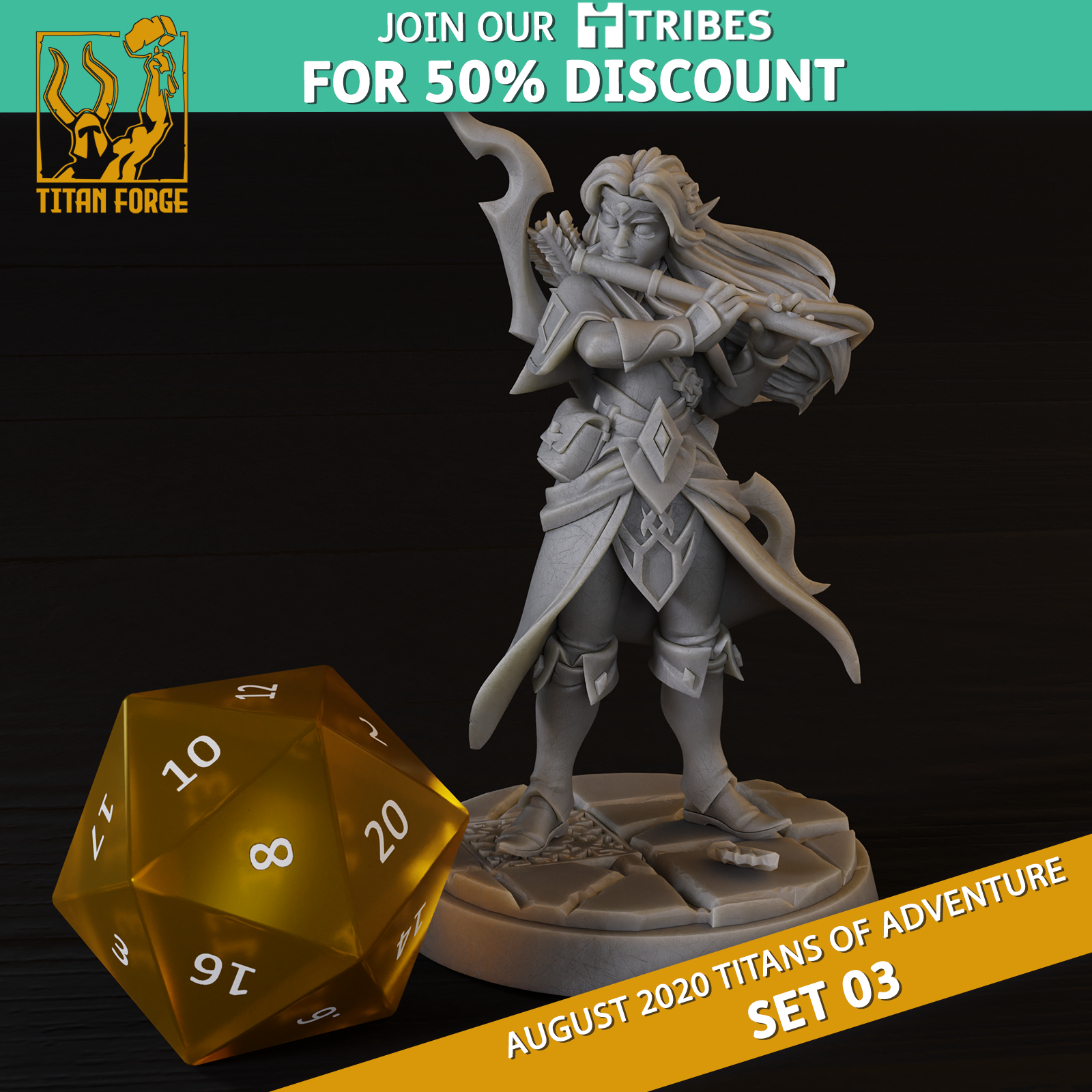 Exclusive RPG - DnD Hero Characters - Titans of Adventure Set Bundle 1 ...