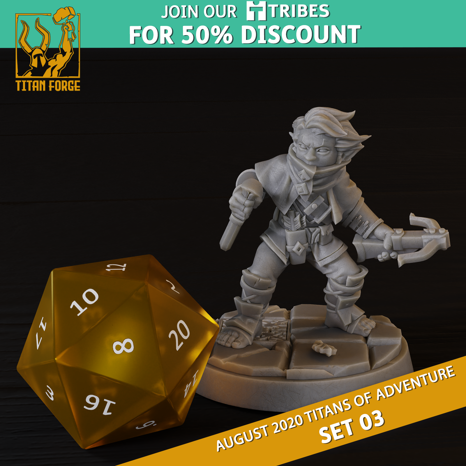Exclusive RPG - DnD Hero Characters - Titans of Adventure Set Bundle 1-15 STL Product Bundle by ...