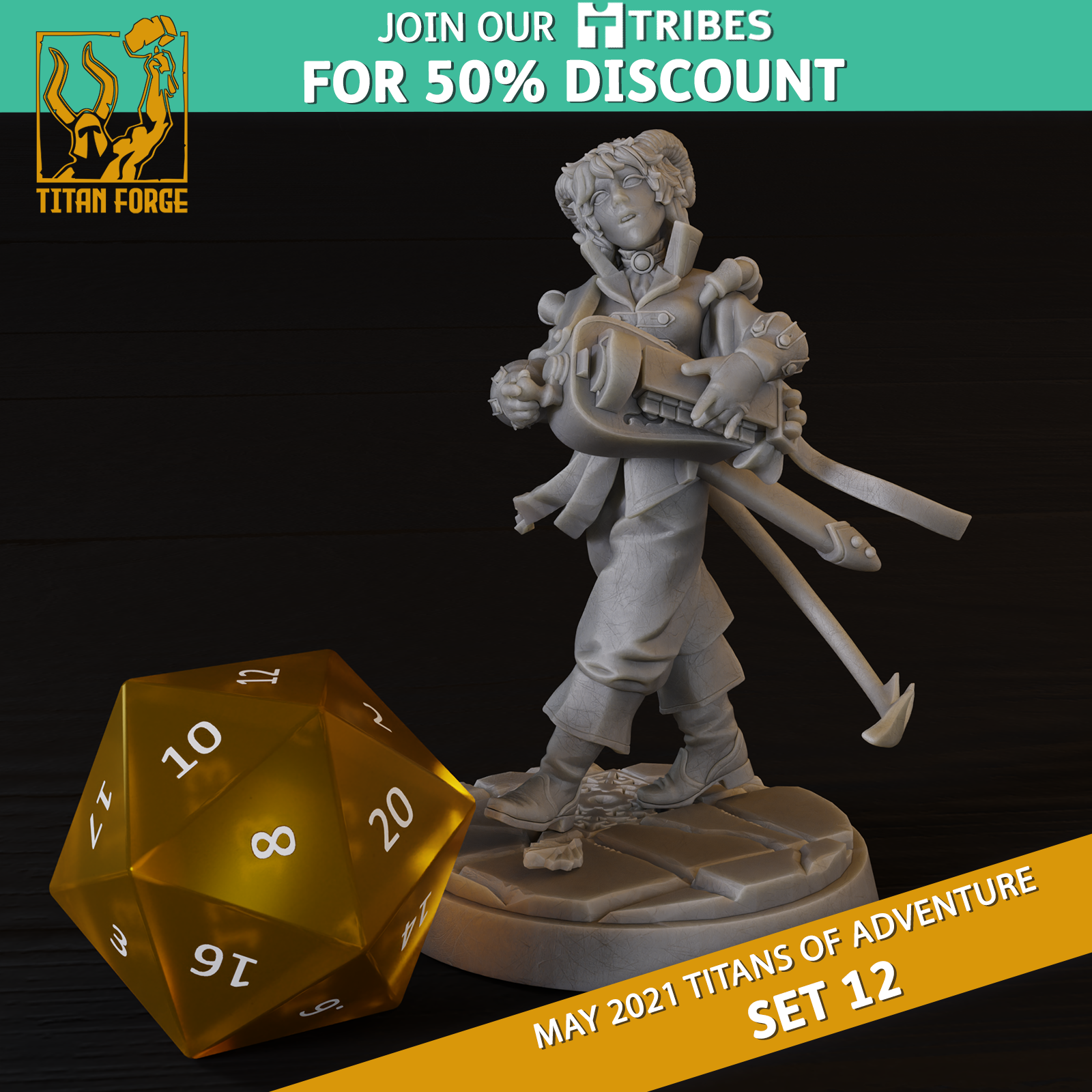 Exclusive RPG - DnD Hero Characters - Titans of Adventure Set Bundle 1 ...