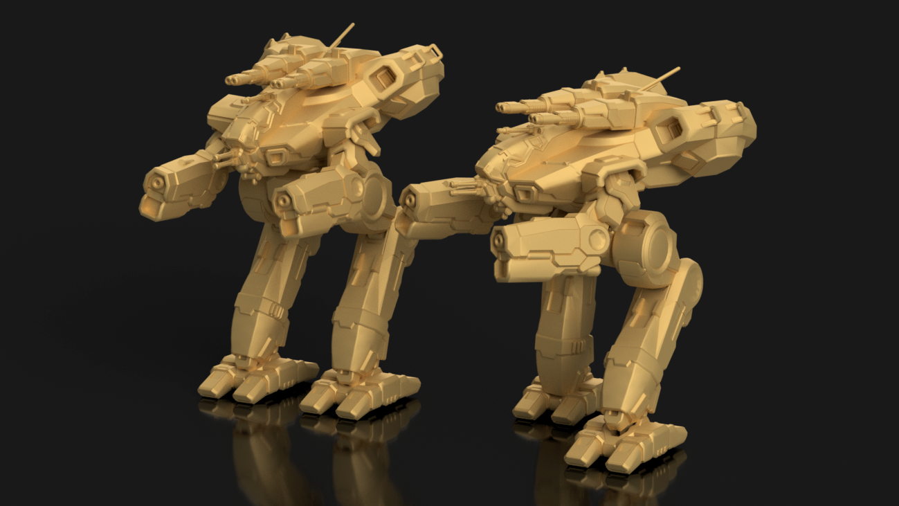 Exclusive 2024 Mech Designs STL Product Bundle by Matt Mason