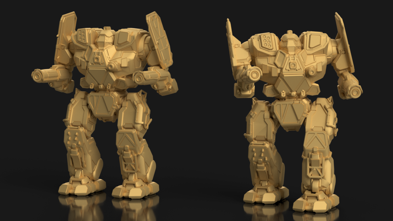 Exclusive 2024 Mech Designs STL Product Bundle by Matt Mason