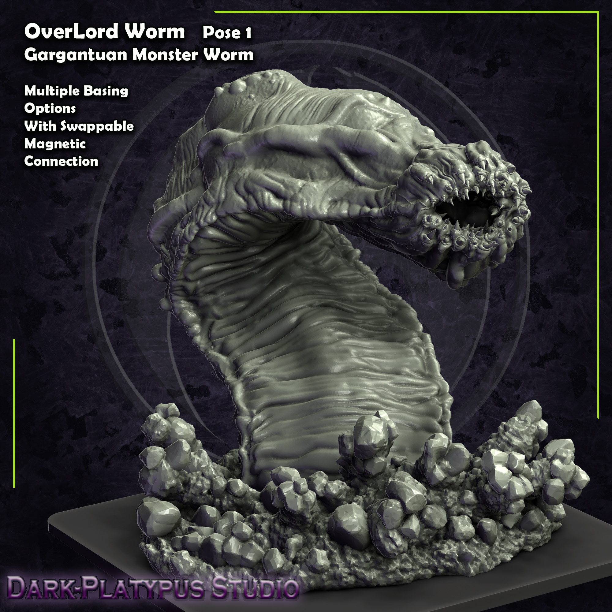 Exclusive Age of Worms Collection - Boss Monster Bundle STL Product ...