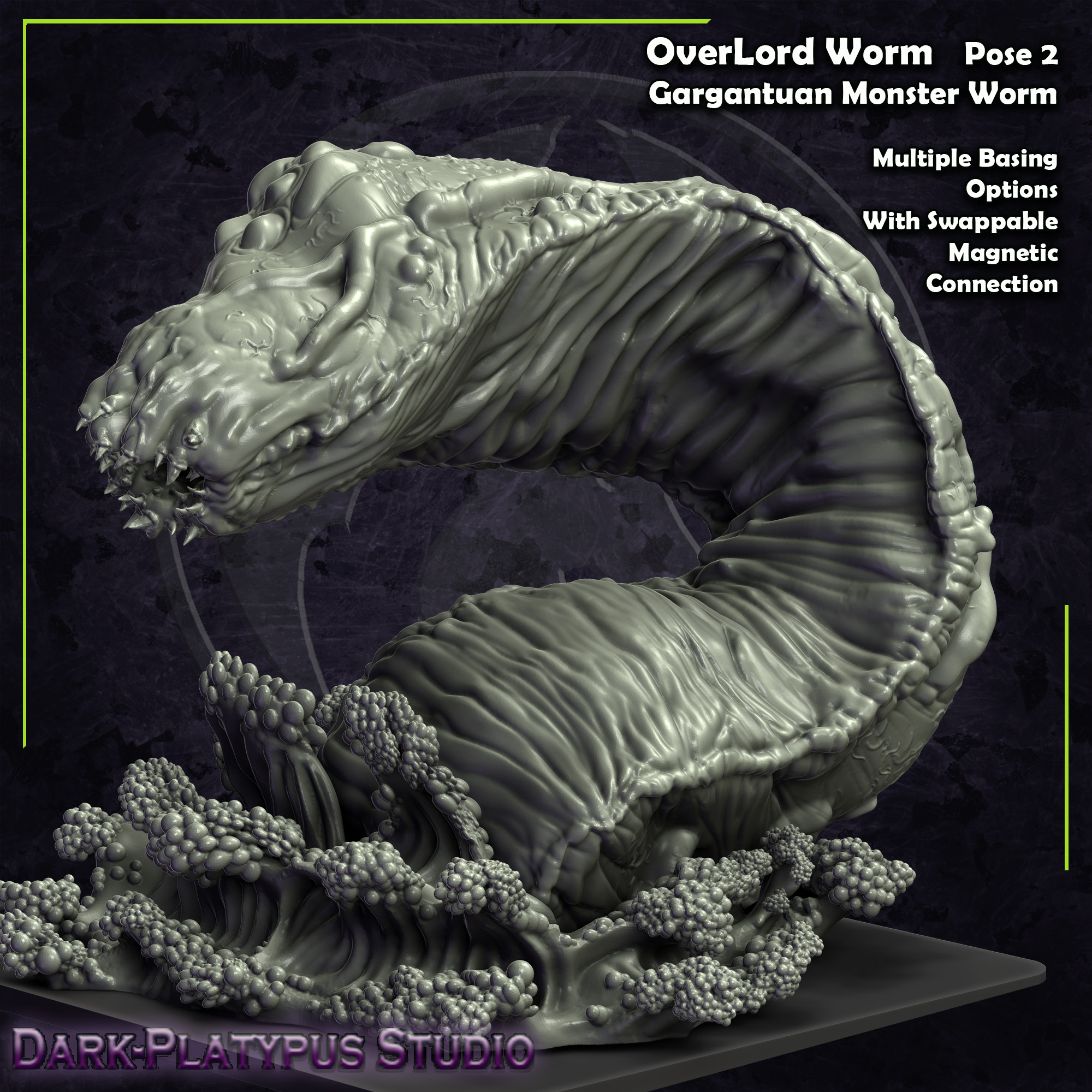 Exclusive Age of Worms Collection - Boss Monster Bundle STL Product ...