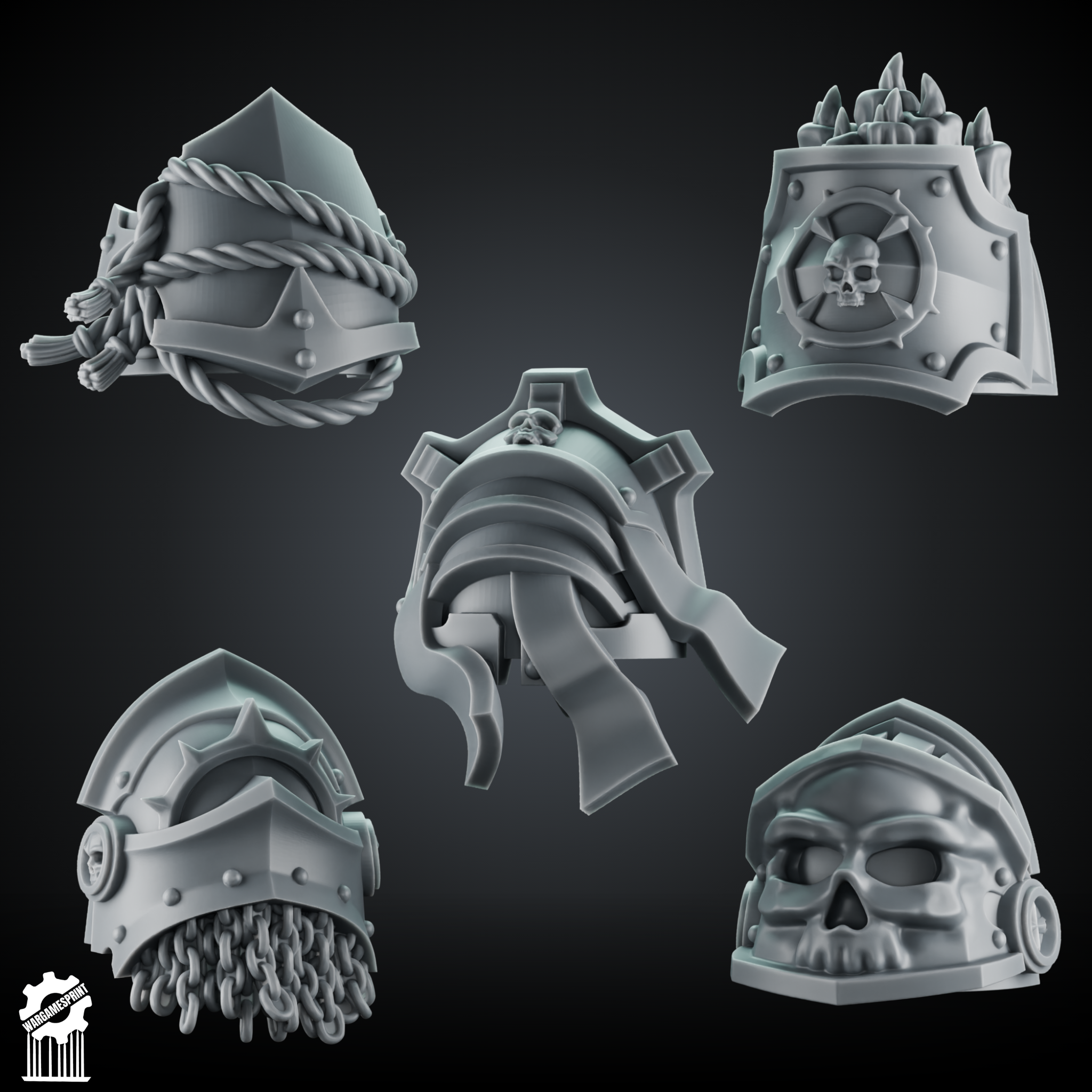 Exclusive Crusaders and Shadowguard Shoulder Pad – Gothic Pauldrons ...