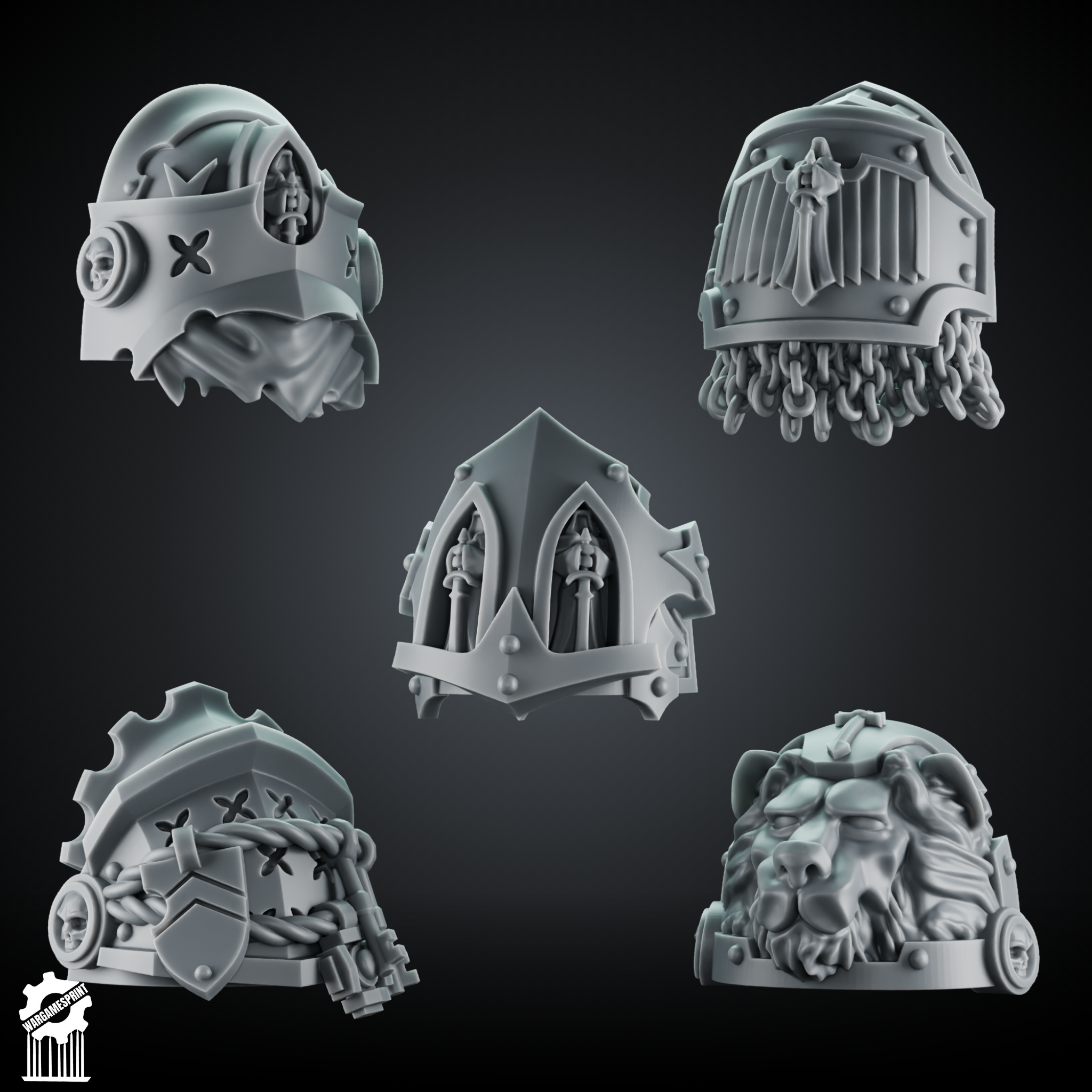Exclusive Crusaders and Shadowguard Shoulder Pad – Gothic Pauldrons ...