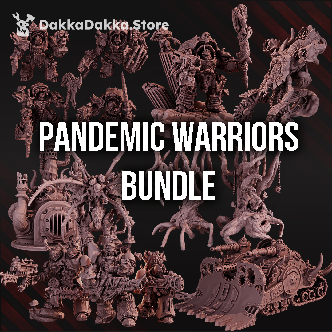 Exclusive Pandemic Warriors Bundle STL Product Bundle by dakkadakka.store