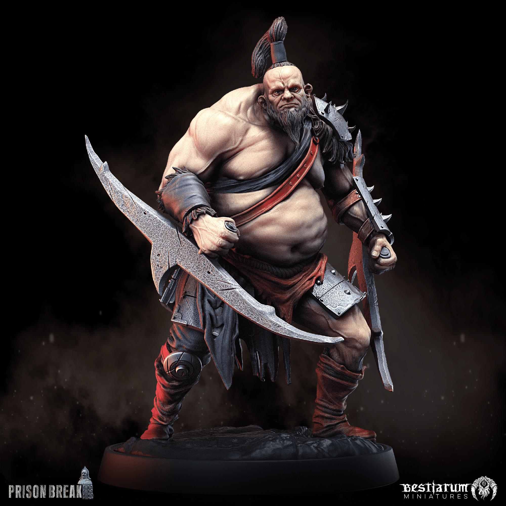 Exclusive Prison Break | Bandit Clans | Rogue STL Product Bundle by Bestiarum Miniatures