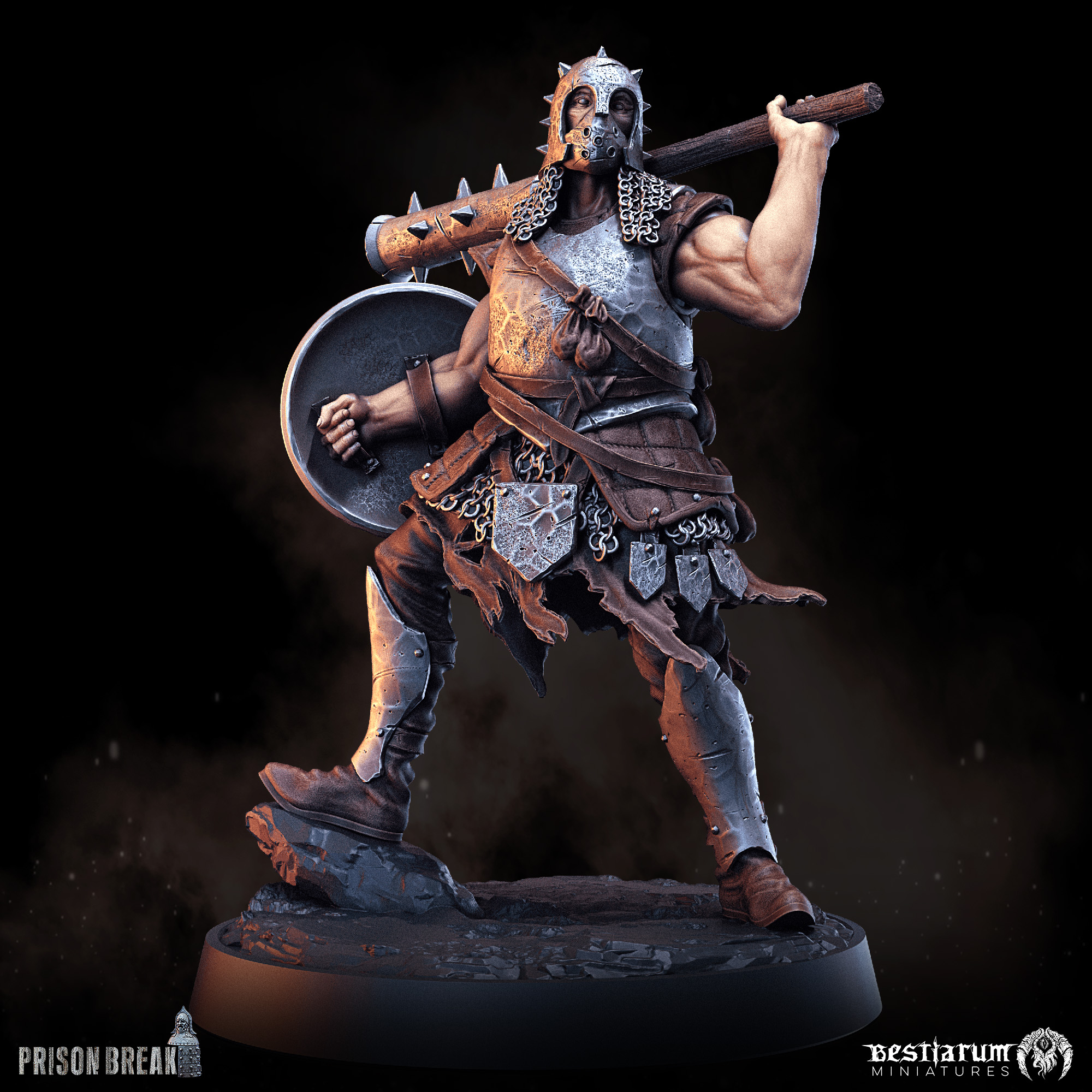 Exclusive Prison Break | Bandit Clans | Rogue STL Product Bundle by Bestiarum Miniatures