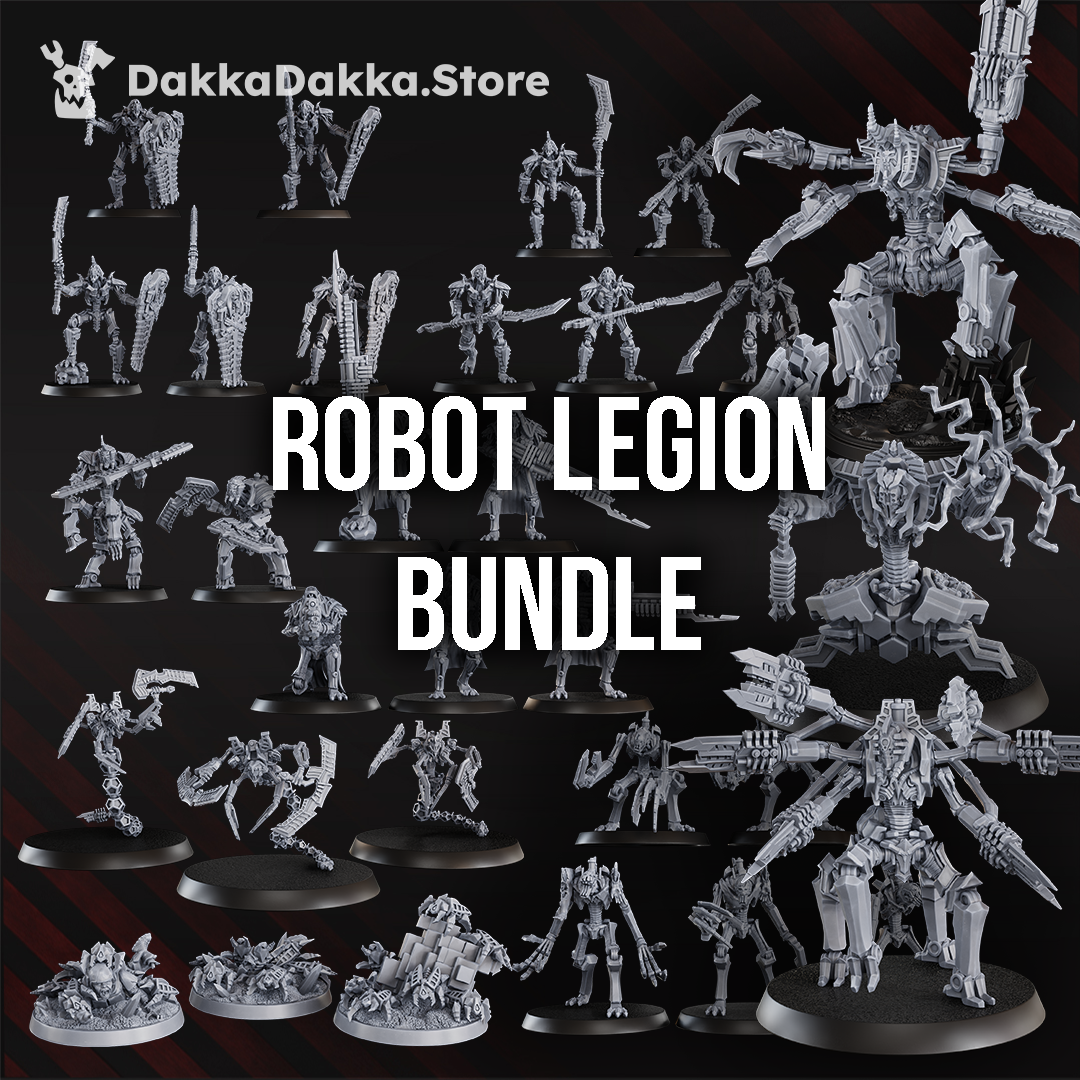 Exclusive Robot Legion Bundle STL Product Bundle by dakkadakka.store