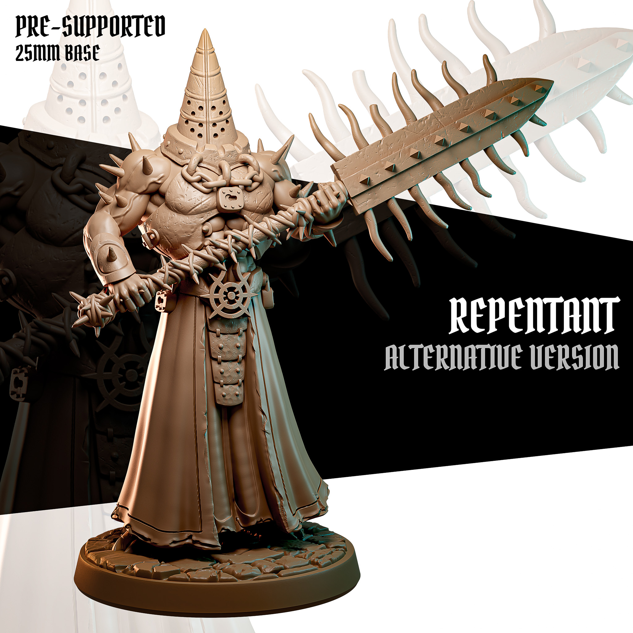 Exclusive Repentant Pack STL Product Bundle by Goetia Miniatures