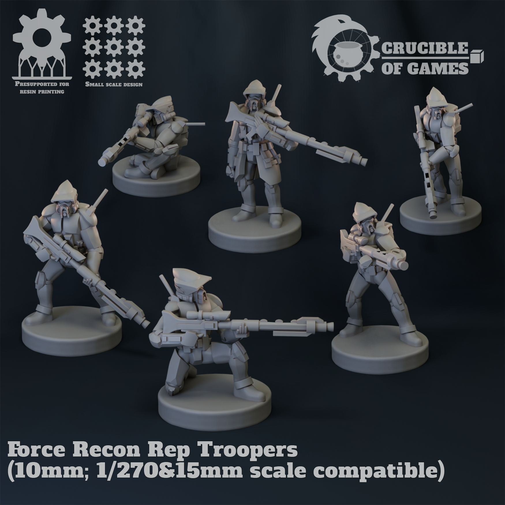 Exclusive Republic Scout Detachment Bundle STL Product Bundle by ...