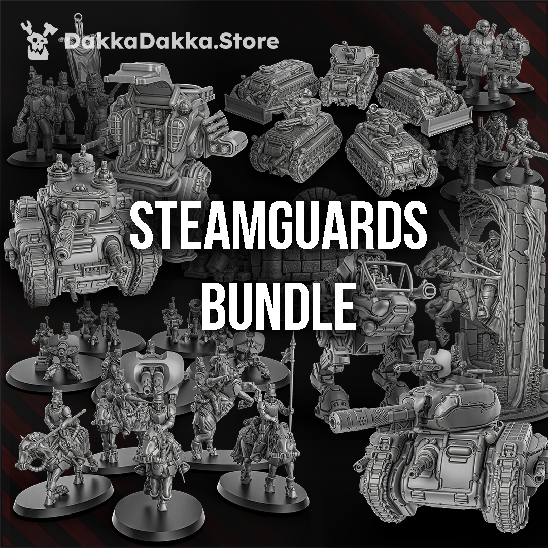 Exclusive Steamguards Bundle STL Product Bundle by dakkadakka.store