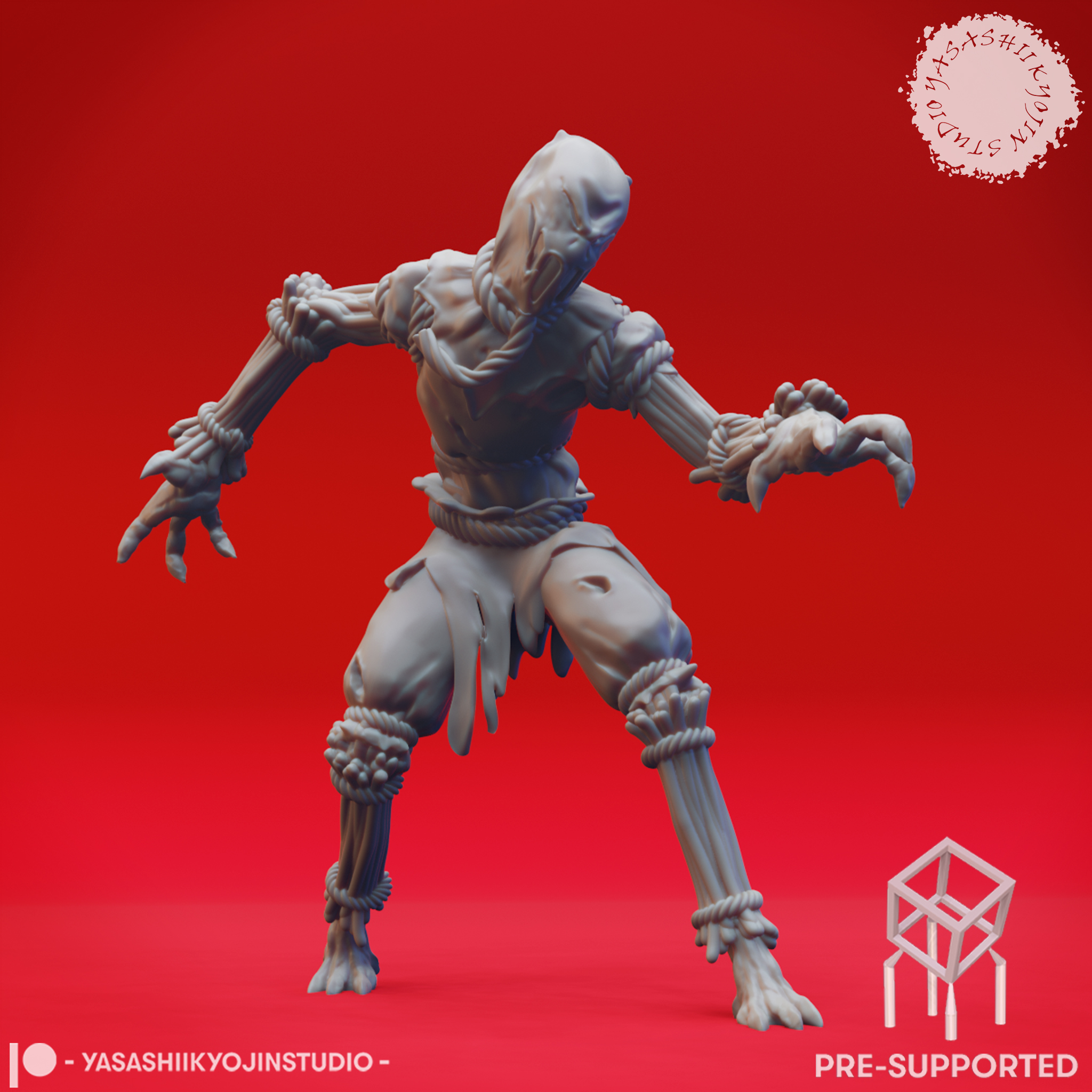 Exclusive Scarecrow Horde - Tabletop Miniatures (Pre-Supported) STL ...