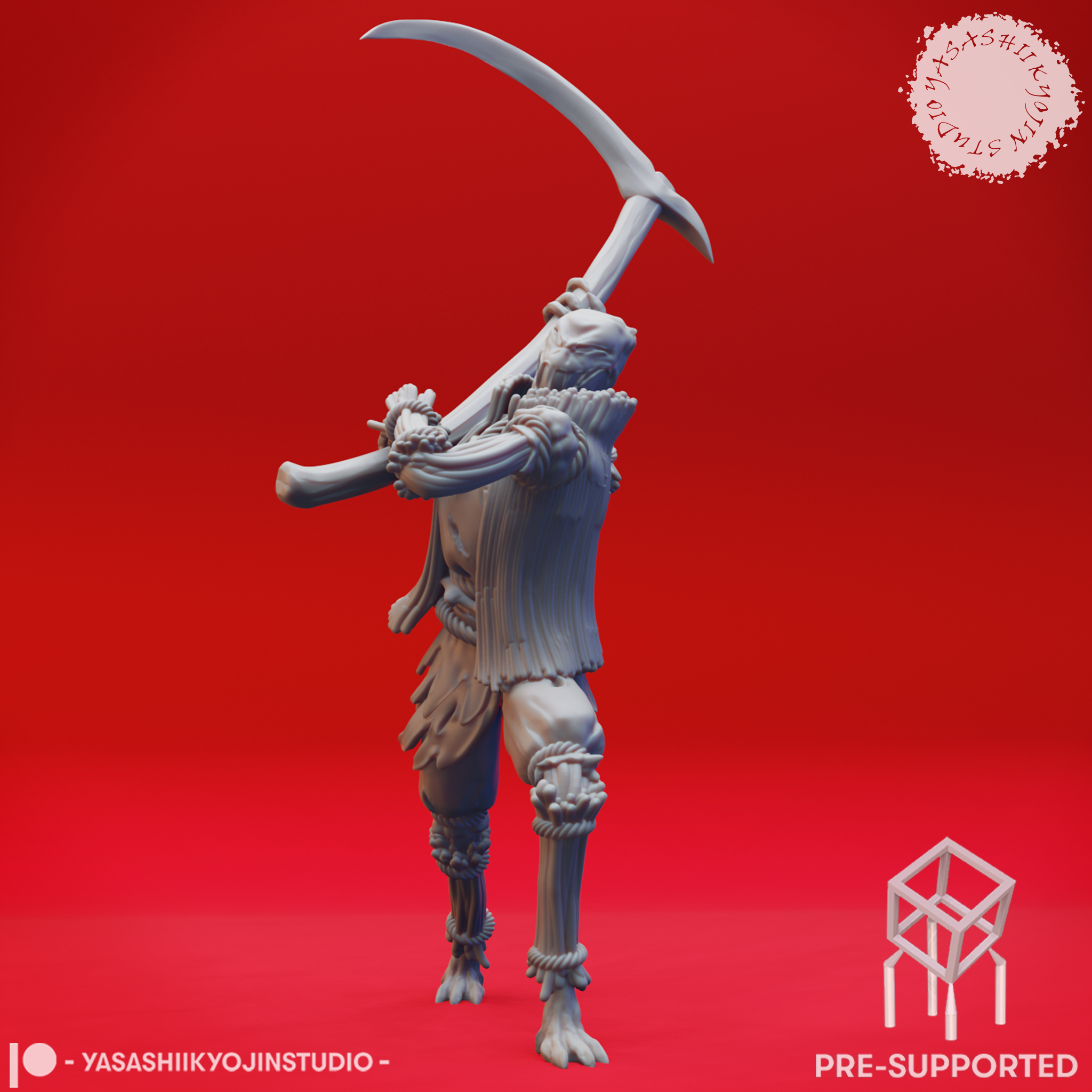 Exclusive Scarecrow Horde - Tabletop Miniatures (Pre-Supported) STL ...