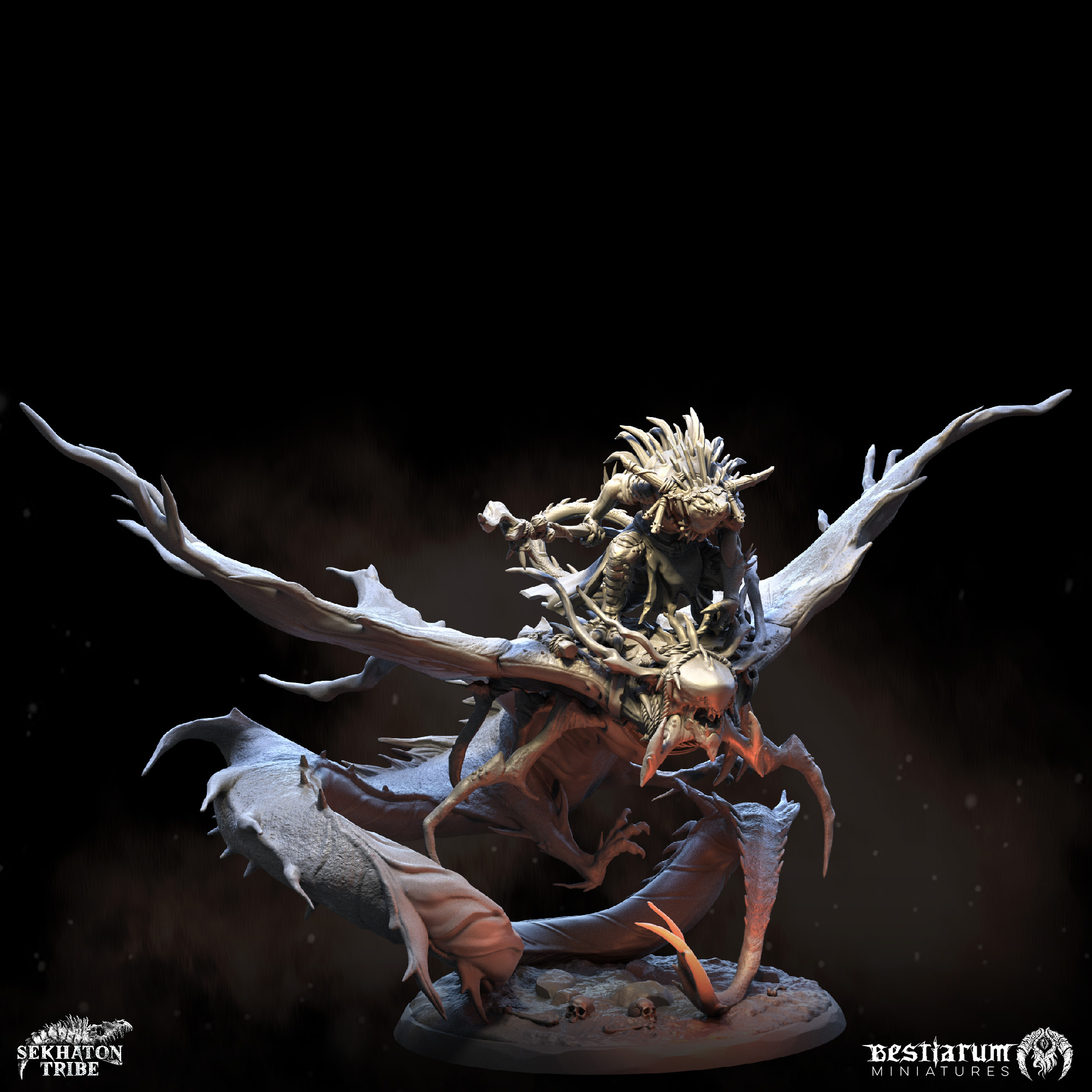 Exclusive Sekhaton Tribe Part 1 | Lizardmen STL Product Bundle by ...