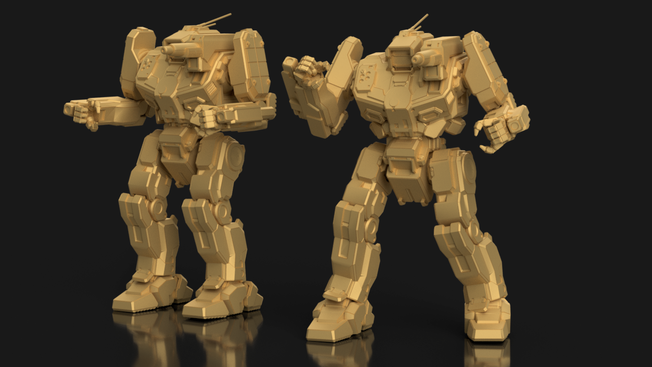 Exclusive 2024 Mech Designs STL Product Bundle by Matt Mason