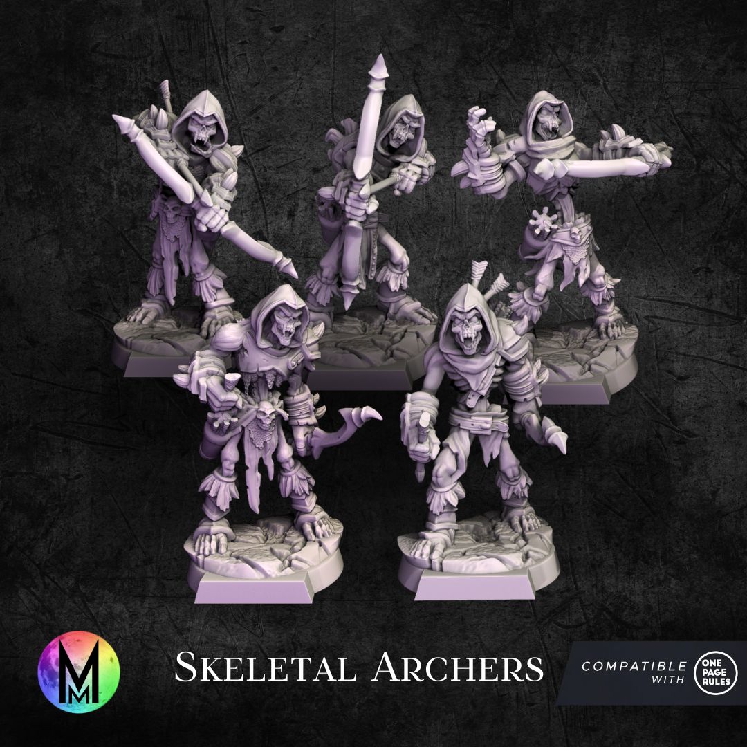 Exclusive Skeleton mega bundle - skeleton infantry, skeleton archers ...