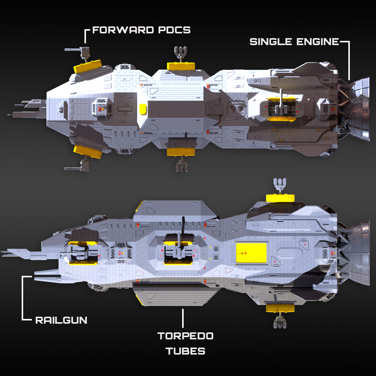 Exclusive Starship Sleipnir "Notinante" Conversion STL Product Bundle ...