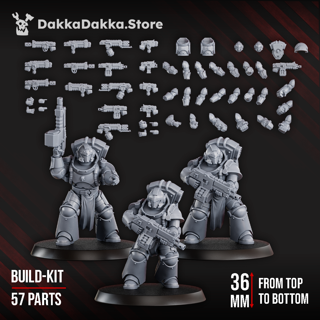 Exclusive Space Knights Bundle STL Product Bundle by dakkadakka.store