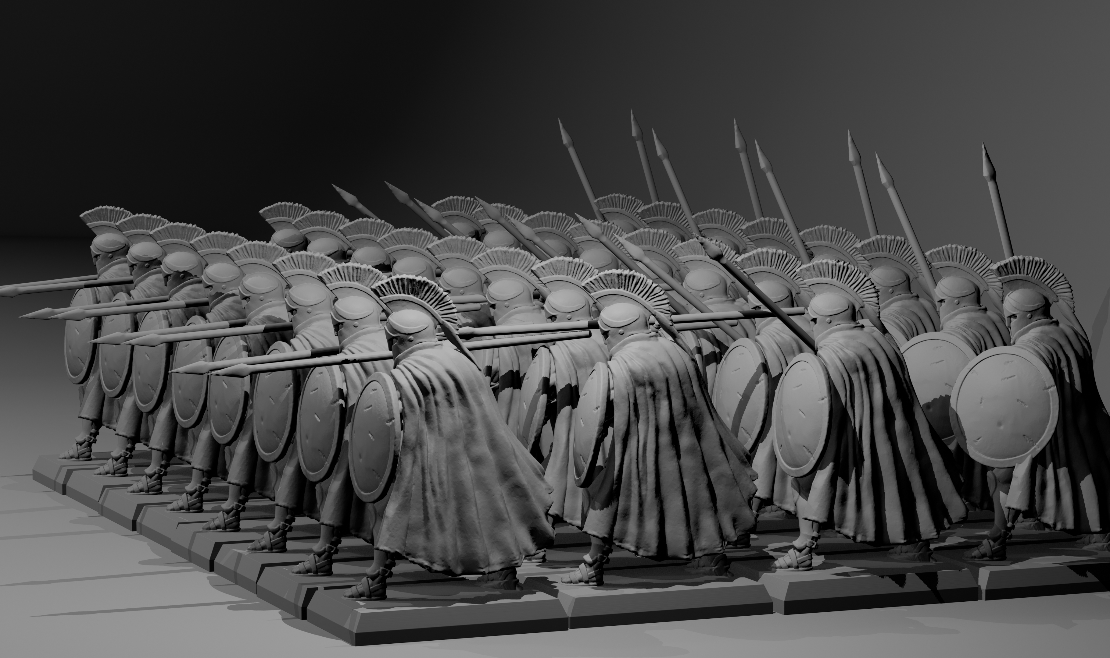 Exclusive Greek Army Mega Bundle! 21 miniatures. Full Spartan ...