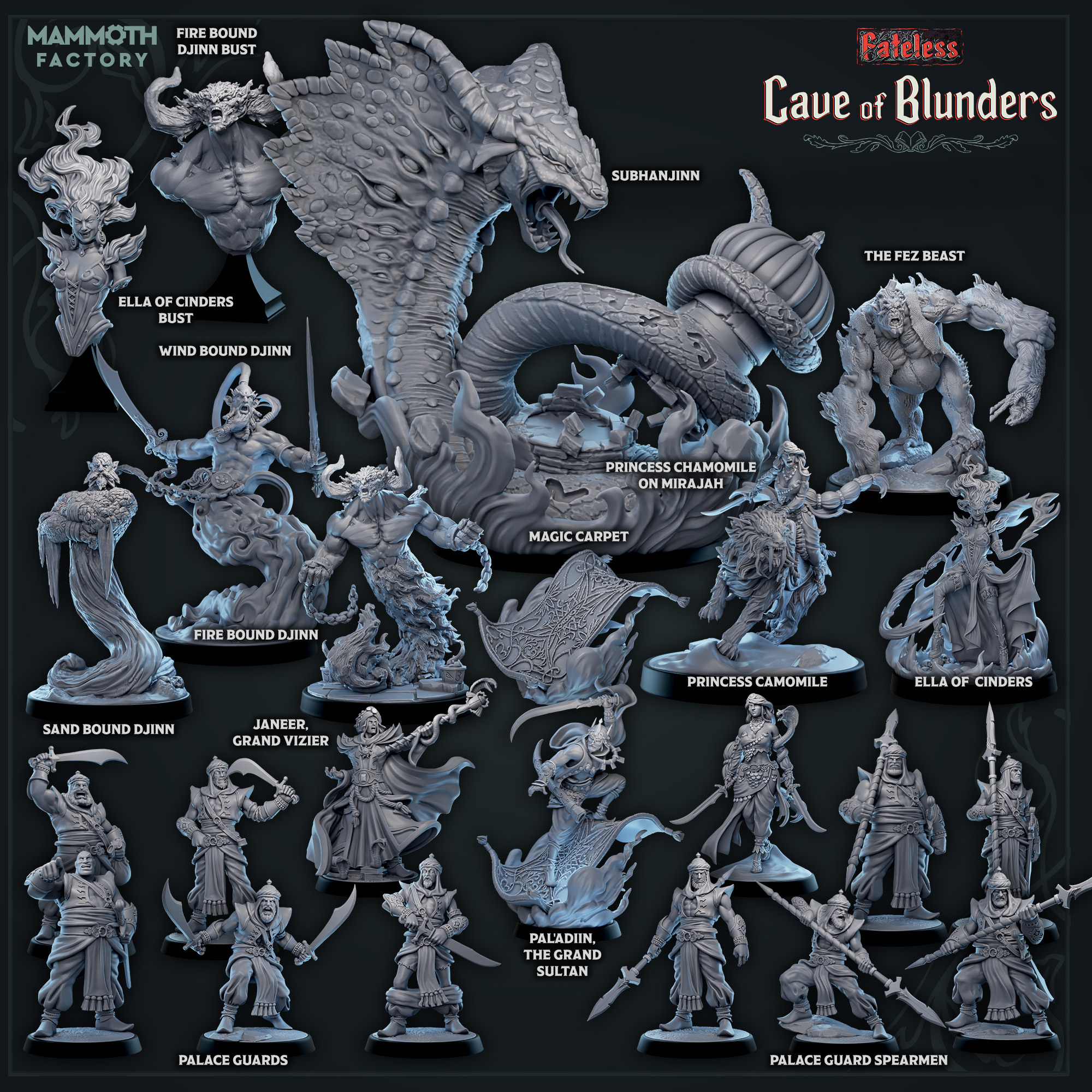 Exclusive Fateless: 7 STL Collections & 5e Adventures STL Product ...