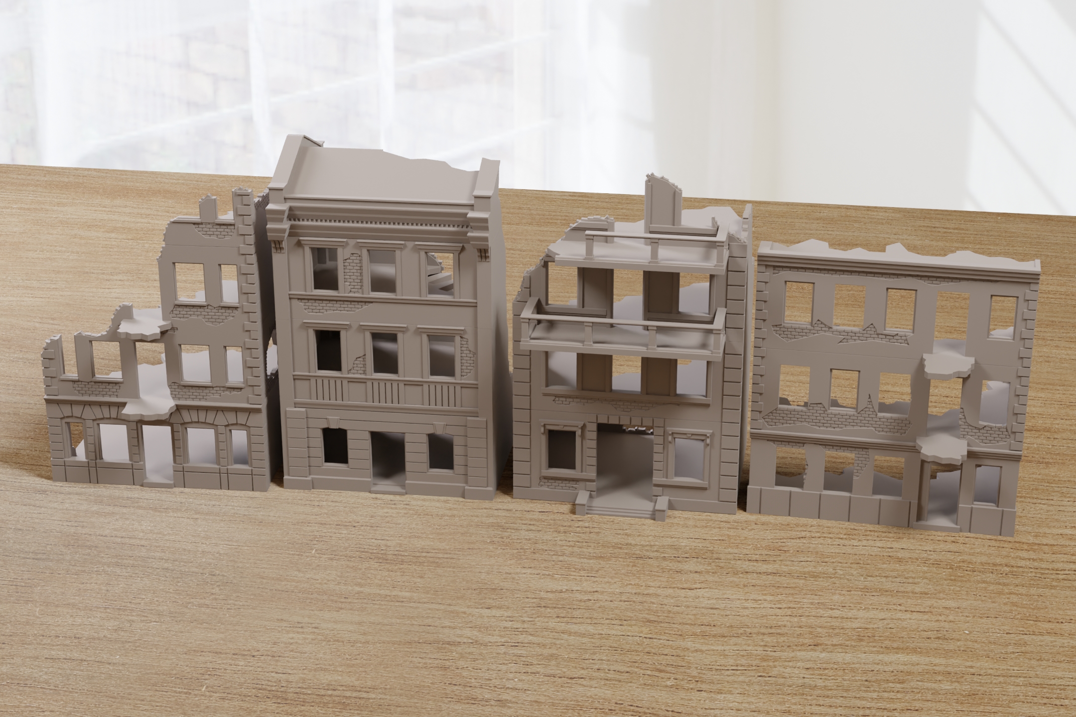 Exclusive Stalingrad Ruined Residential Bundle Volume 2 – WW2 Urban ...