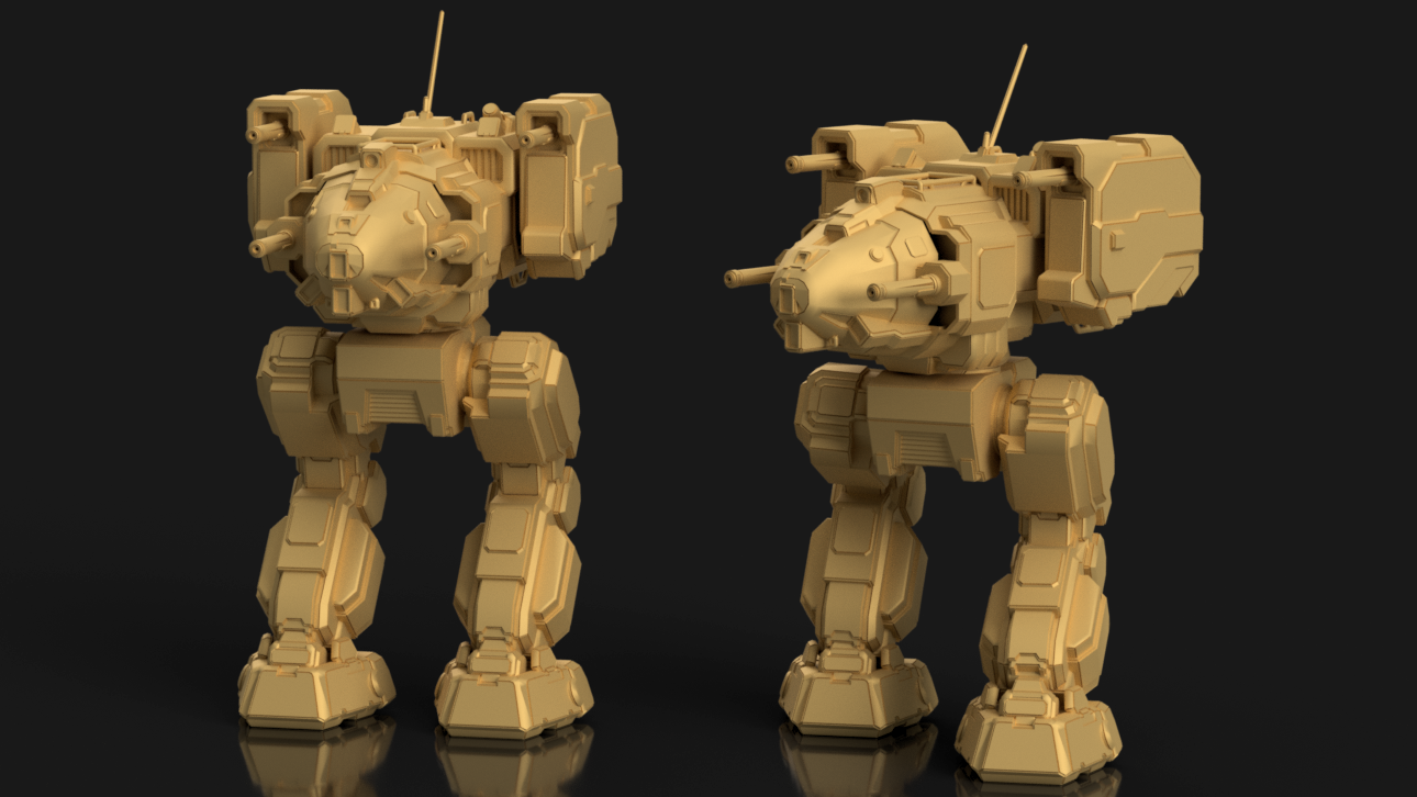 Exclusive 2024 Mech Designs STL Product Bundle by Matt Mason