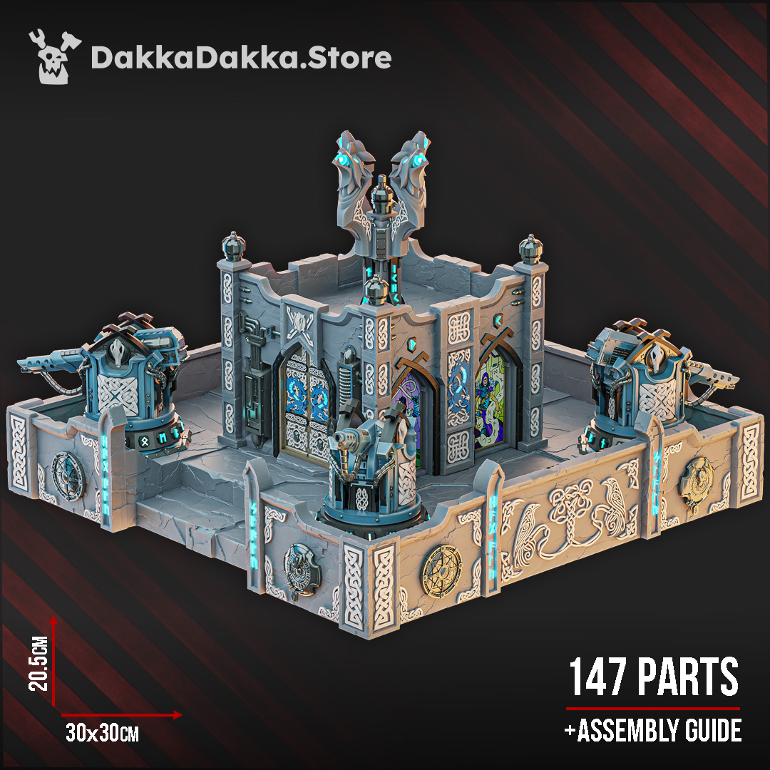 Exclusive Stormpride Temple Bundle STL Product Bundle by dakkadakka.store