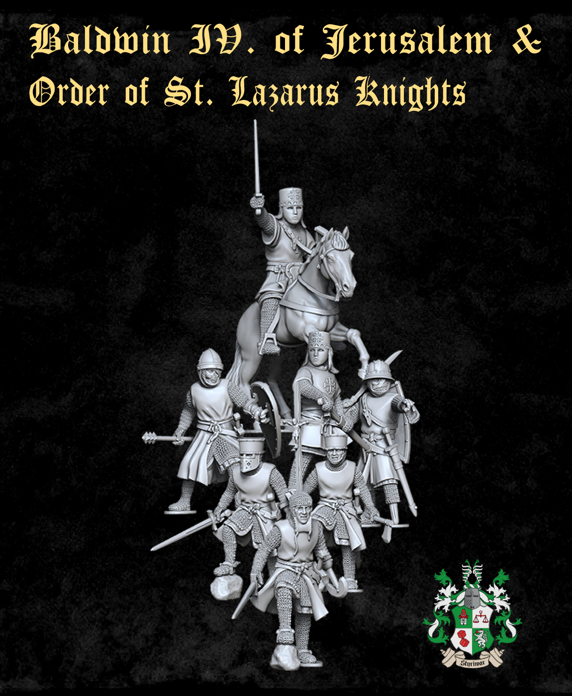 Exclusive Order of St. Lazarus Leper Knights Bundle STL Product Bundle ...