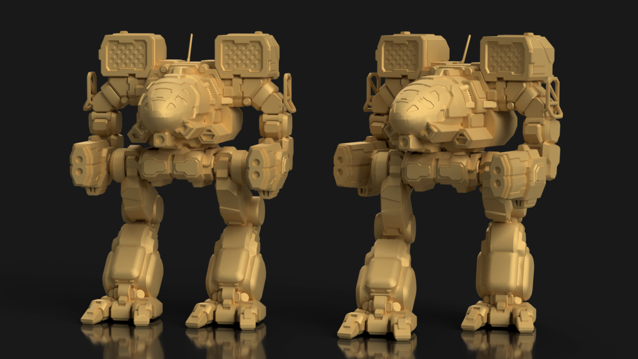 Exclusive 2024 Mech Designs STL Product Bundle by Matt Mason
