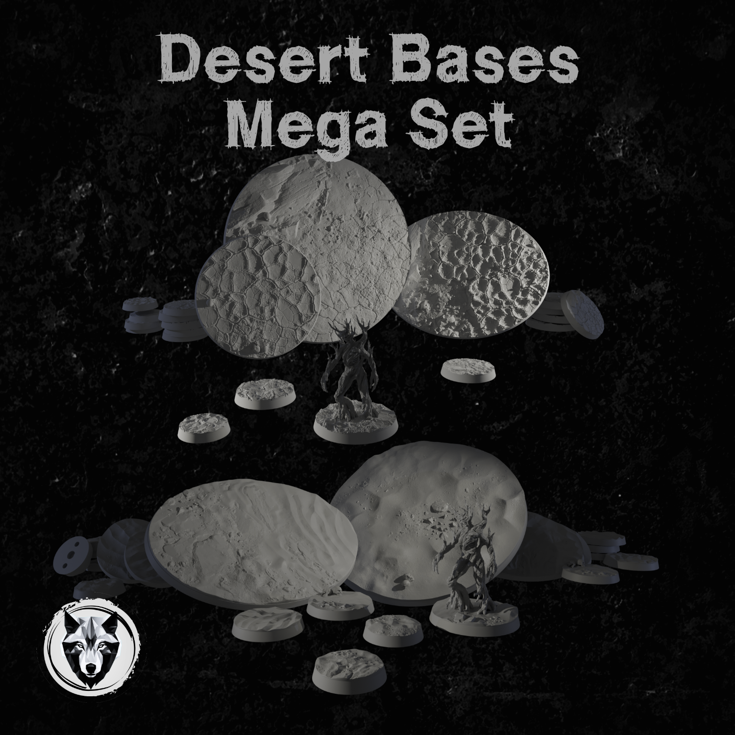 Exclusive Apocalyptic Desert Bases Mega Pack (79 Bases) STL Product ...