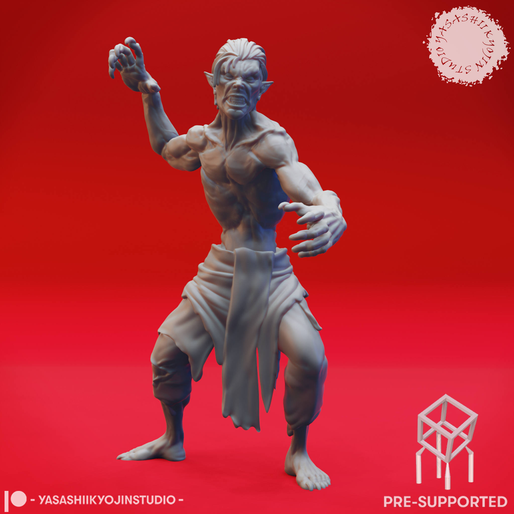 Exclusive Nest of Vampire Spawn - Tabletop Miniatures (Pre-Supported ...