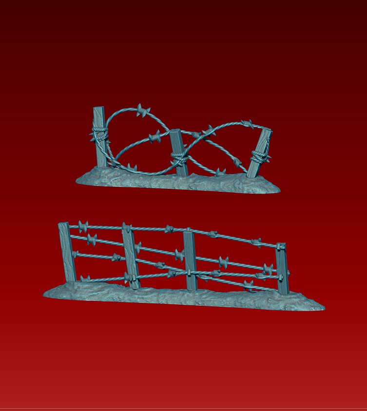 Exclusive Barbed Wire Bundle STL Product Bundle by Mr. Bugg