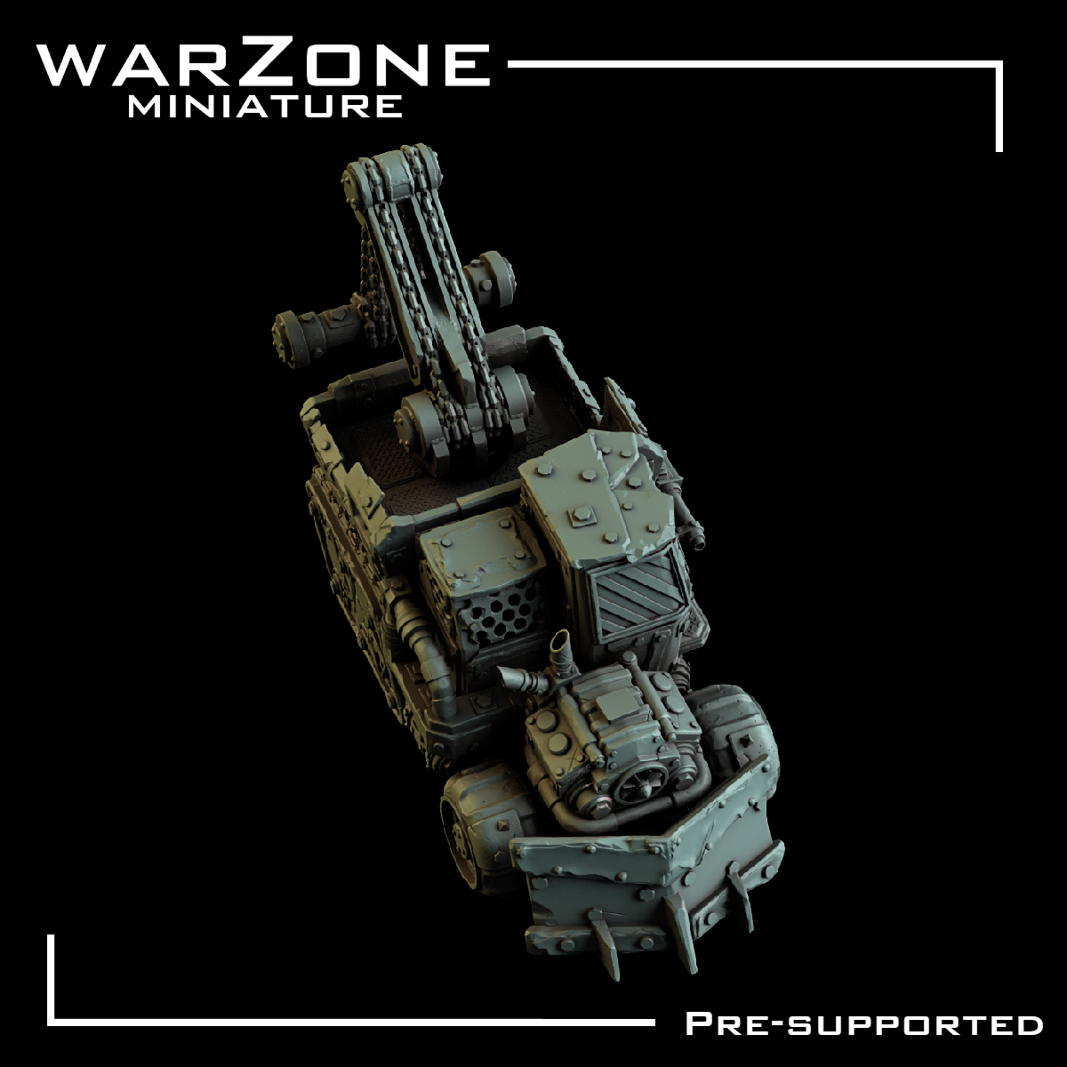 Exclusive Orkaz truck / Da Wrecka Wagon - Blaze Machine STL Product ...