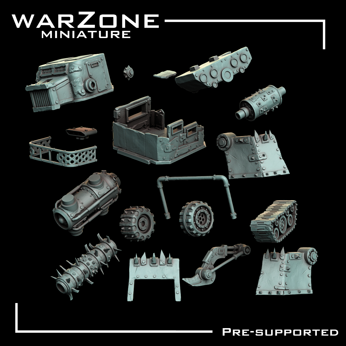 Exclusive Orkaz Vehicle Bundle / Da Wrecka Wagon - Orkaz Vehicle Wagon ...