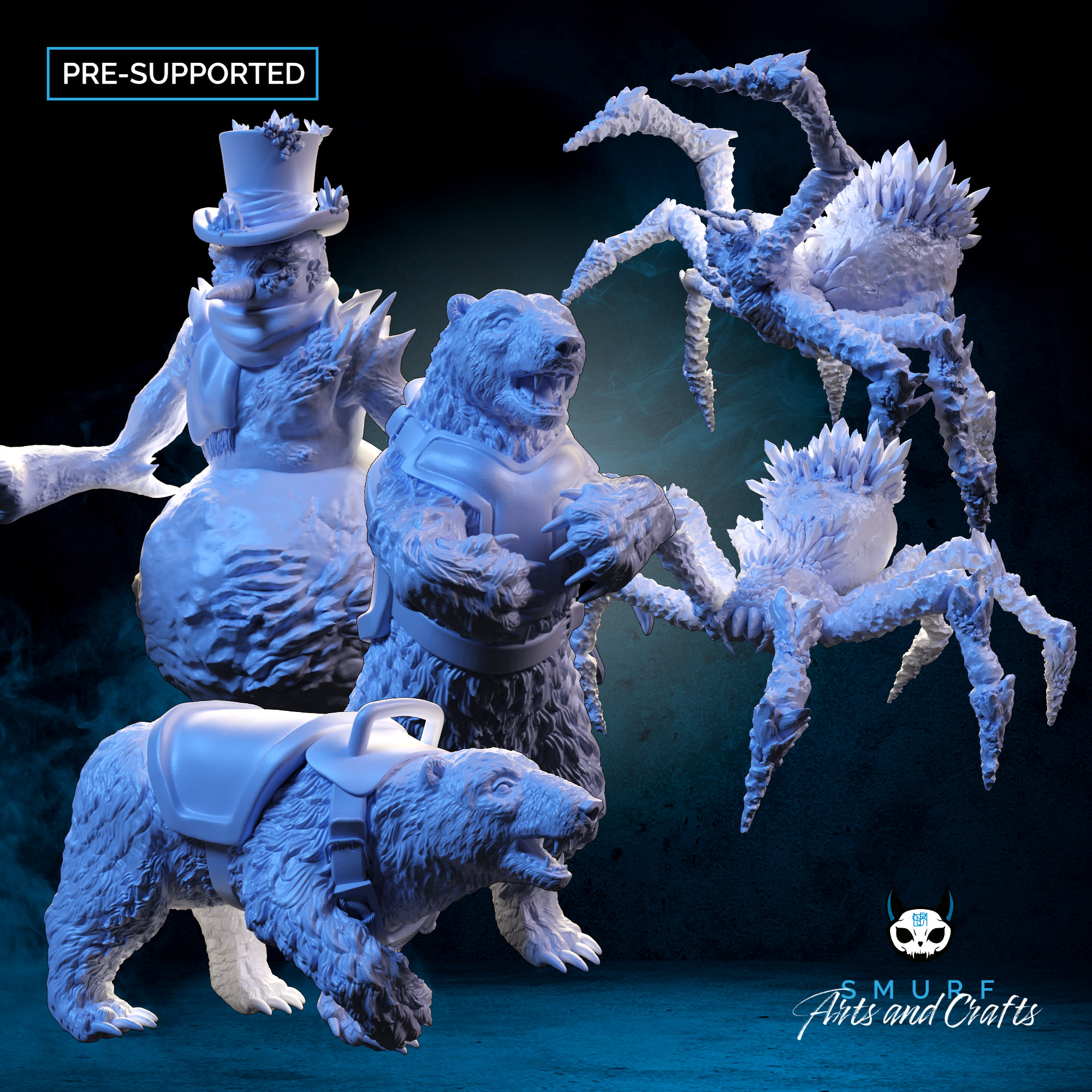 Exclusive Winter bundle STL Product Bundle by Smurf Arts and Crafts