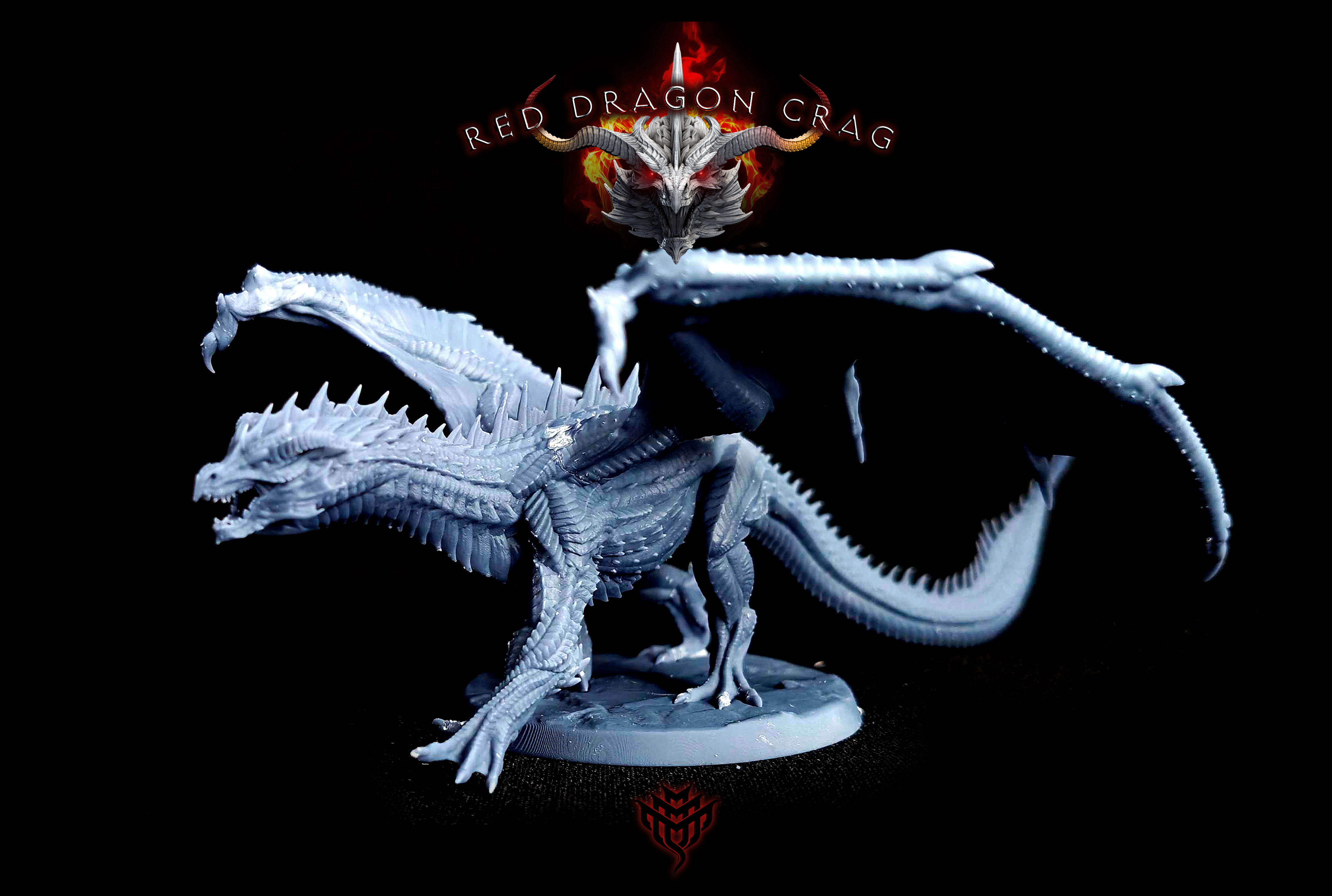 Exclusive RED DRAGON (Young, Adolescent, Adult, Elder) (7 poses) STL ...